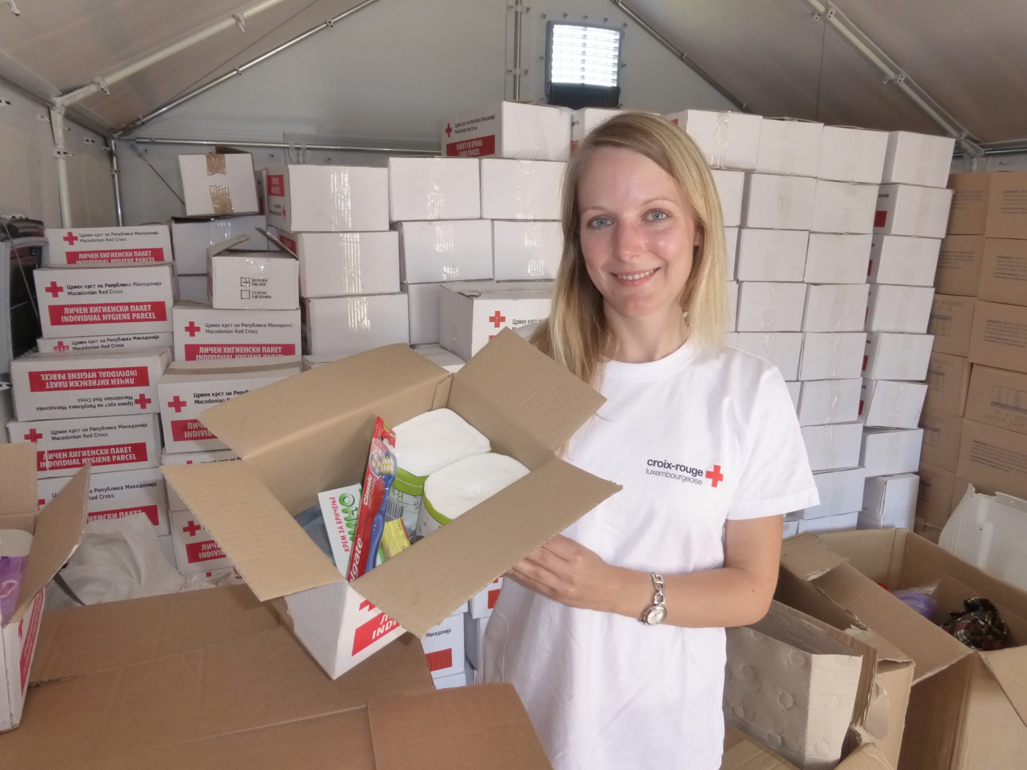 Accueil - Croix-Rouge luxembourgeoise, Mënschen hëllefen