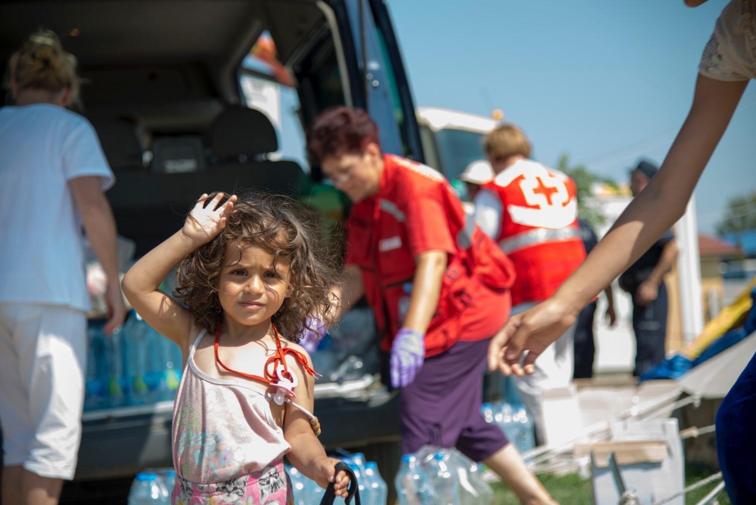 Aide humanitaire - Croix-Rouge luxembourgeoise, Mënschen hëllefen