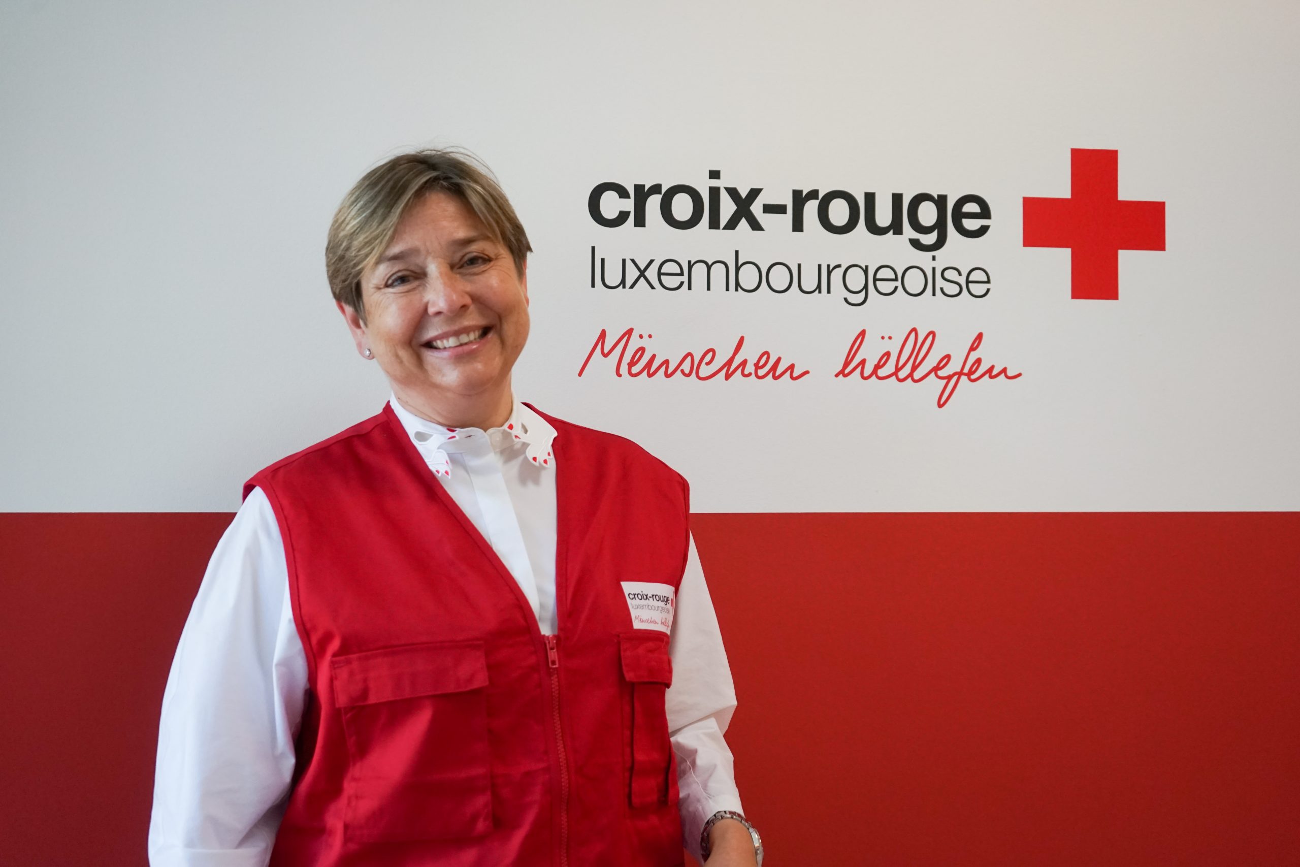 8 March: 3 questions to Manou Hoss Luxembourg Red Cross, Mënschen hëllefen