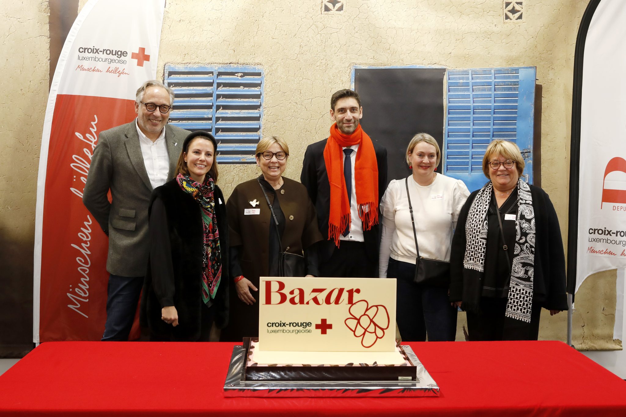 Bazar 2023 - Luxembourg Red Cross, Mënschen hëllefen