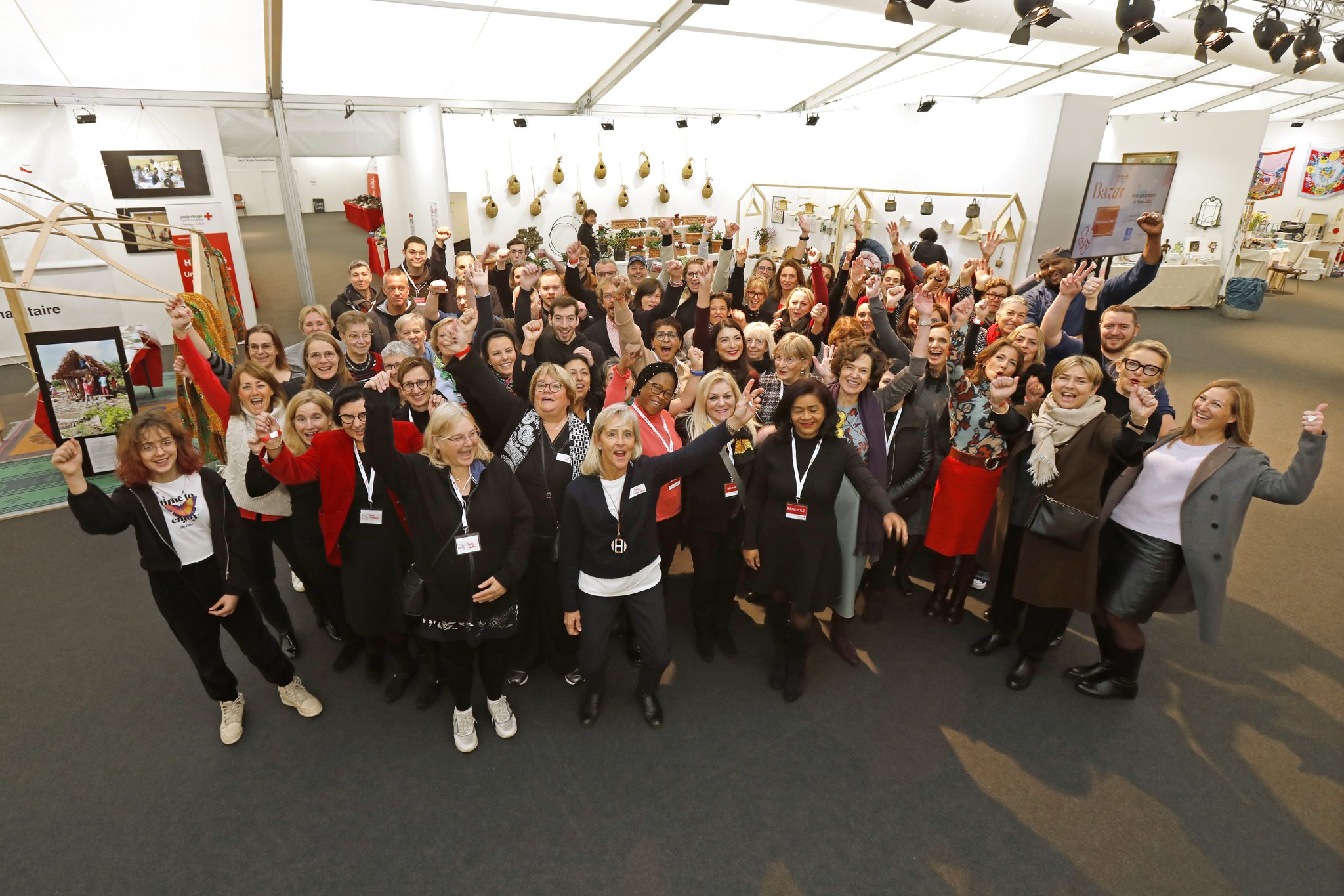 Bazar 2025 - Croix-Rouge luxembourgeoise, Mënschen hëllefen