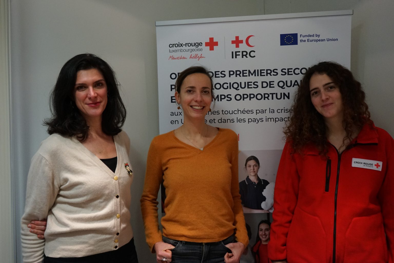 Projet EU4HEALTH en action - Croix-Rouge luxembourgeoise, Mënschen hëllefen