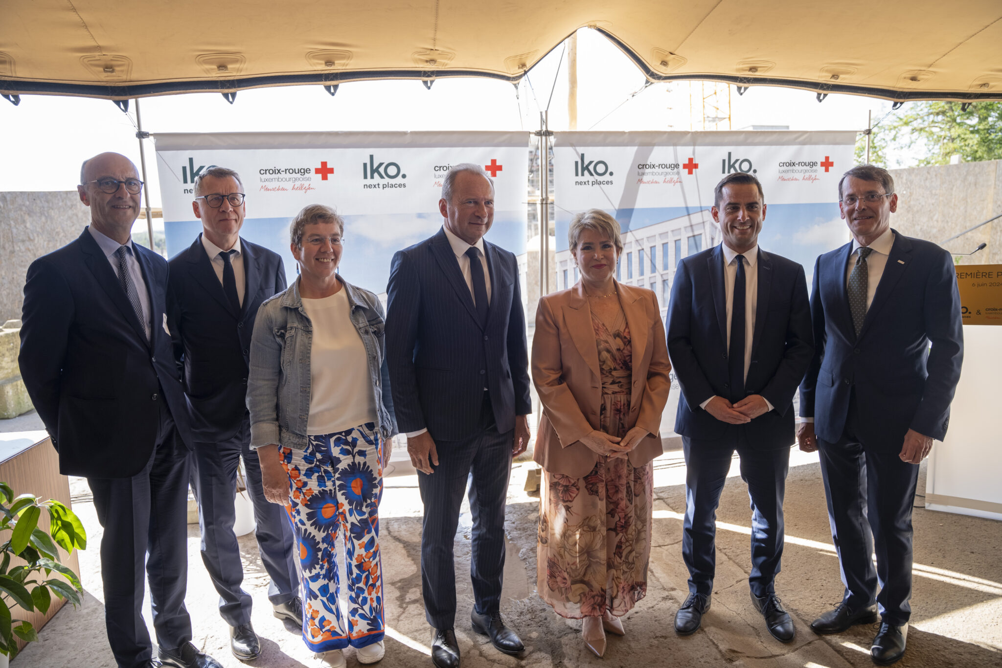Foundation stone laid: the Red Cross gets a big house to help people ...